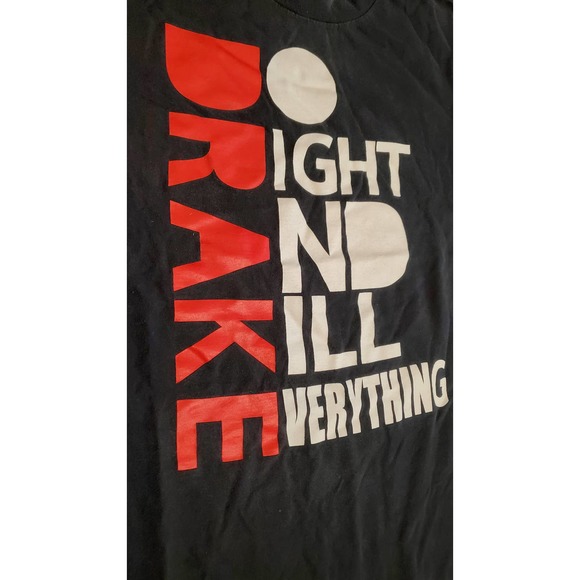 no brand | Shirts | Drake Do Right And Kill Everything Black Shirt M | Poshmark